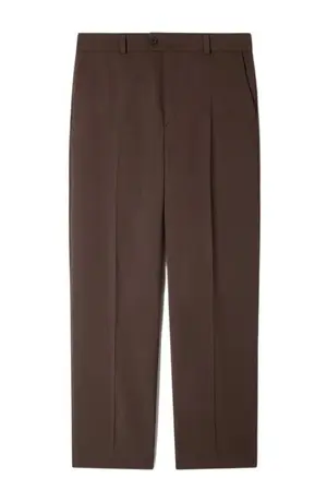 Sandro Oversized Virgin Wool Trousers
