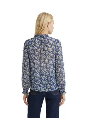 Gerard Darel Casy Floral Print Shirt