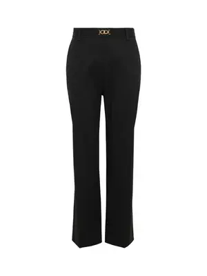 Gerard Darel Athea Straight Leg Pants With Golden Detail