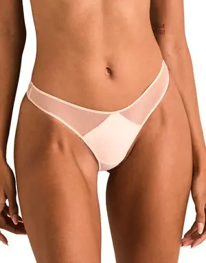 ADORE ME Brittani Thong Panties - Light Orange