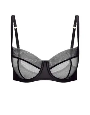 ADORE ME Brittani Unlined Balconette Bra - Black