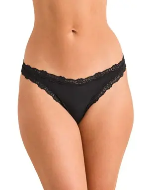 ADORE ME Siena High Cut Panties - Black