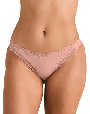 ADORE ME Siena High Cut Panties - Medium Beige