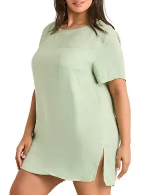 ADORE ME Krysta Sleepshirt - Medium Green