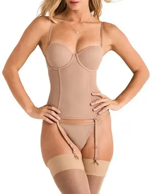ADORE ME Bryce Contour Balconette Bustier - Medium Beige