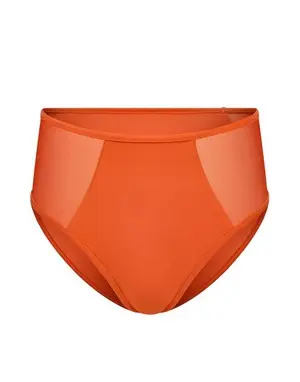 ADORE ME High-waisted Bikini Bottom With Sheer Side Panels