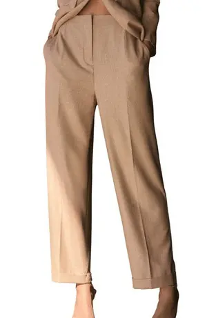 THE IQ COLLECTION Max Pants Beige - Brown