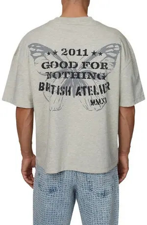 GOOD FOR NOTHING Boxy-fit Icarus T-shirt