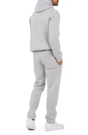 BRAVE SOUL Hoodie And Jogger Set - Grey
