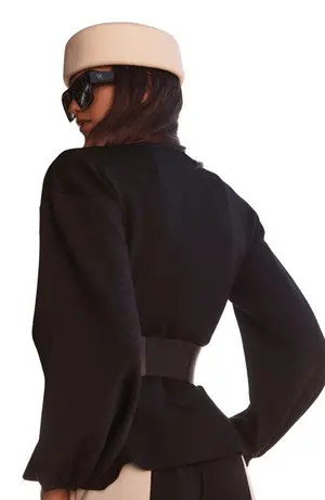 THE IQ COLLECTION Concha Jacket - Black