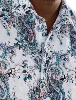 ROBERT GRAHAM BY DXL Big & Tall Pickwick Sport Shirt