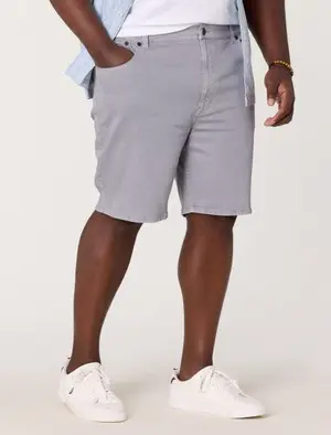 TRUE NATION BY DXL Big & Tall Classic Fit Flat Front Shorts