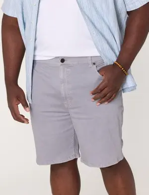 TRUE NATION BY DXL Big & Tall Classic Fit Flat Front Shorts