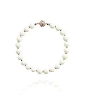 SAULE LABEL Siena Petite Necklace - Creme
