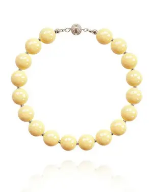 SAULE LABEL Siena Bold Necklace - Buttercup