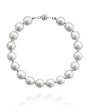 SAULE LABEL Siena Bold Necklace - Frost