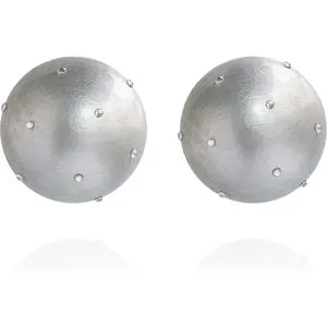 SAULE LABEL Gaia Crystal Drop Earrings - Cloudy Sky