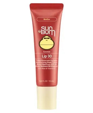 SUN BUM Original Spf 30 Tinted Sunscreen Lip Balm - Bonfire