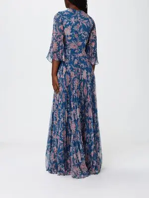 Etro Floral Print Maxi Dress