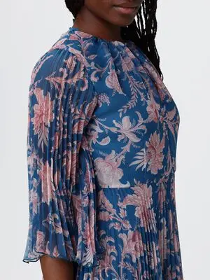 Etro Floral Print Maxi Dress