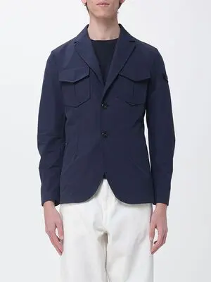 Peuterey Orkney Single-breasted Lightweight Jacket - Blue