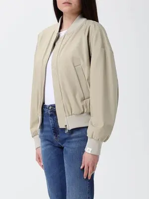 Peuterey Polyester Bomber Jacket - Grey