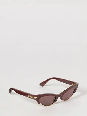 Bottega Veneta Angle Acetate Sunglasses - Brown