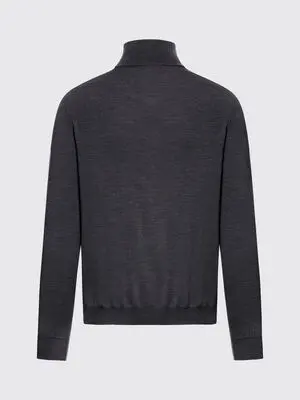 ZANONE Quarter Zip Pullover - Grey