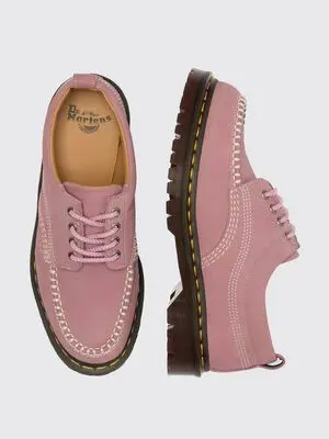Dr. Martens Lowell Nubuck Derby Shoes - Pink