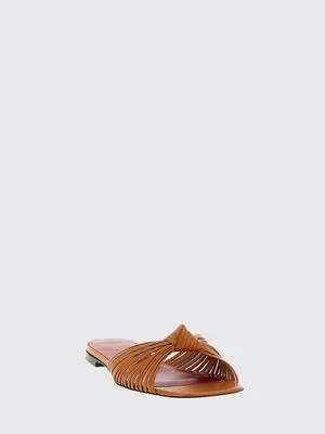 Valentino Garavani Annet Leather Mule Sandals - Brown