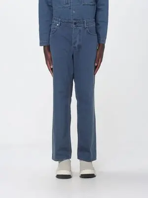 Stone Island Straight Fit Cotton Denim Jeans