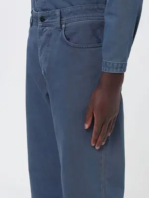 Stone Island Straight Fit Cotton Denim Jeans