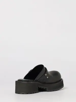 Balenciaga Leather Mules - Black