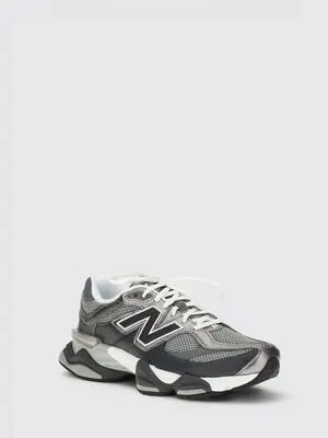NEW BALANCE 9060 Lace-up Mesh Sneakers - Black