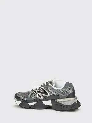 NEW BALANCE 9060 Lace-up Mesh Sneakers - Black