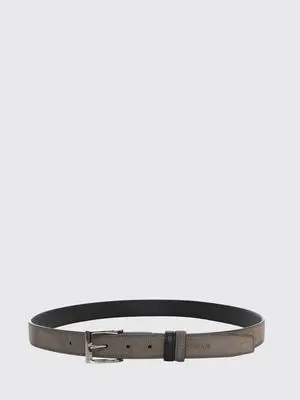 Hogan Hogan Reversible Leather Belt Beige