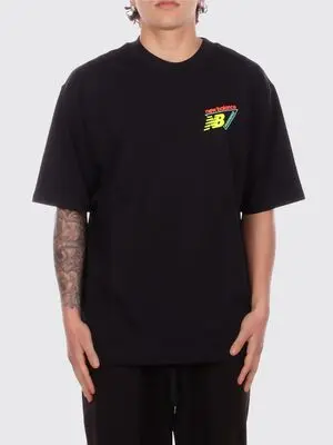 NEW BALANCE Printed Cotton T-shirt