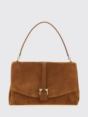 FERRAGAMO Suede Shoulder Bag - Brown