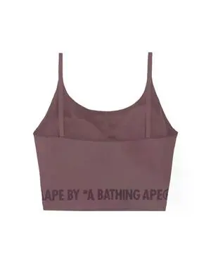 AAPE BY *A BATHING APE Moonface Logo-print Bra