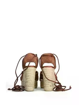 CastaÑer Becca Wedge Sandals - Brown