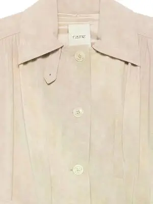 RAME Belted Pleated Jacket