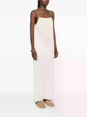 RAME Spaghetti Strap Crinkled Maxi Dress