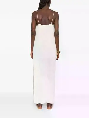 RAME Spaghetti Strap Crinkled Maxi Dress