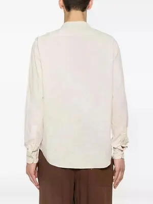 Imperial Mandarin-collar Long-sleeve Shirt