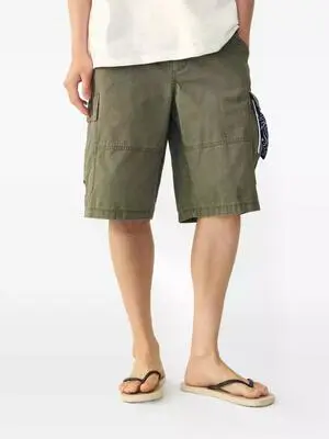 STUDIO TOMBOY Cotton Cargo Shorts - Green