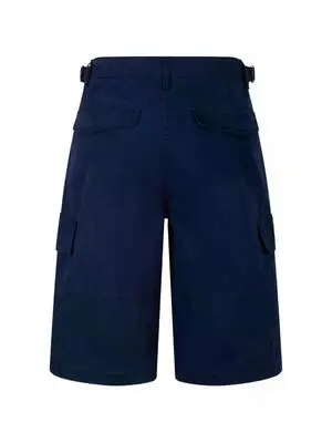 STUDIO TOMBOY Cotton Cargo Shorts - Blue