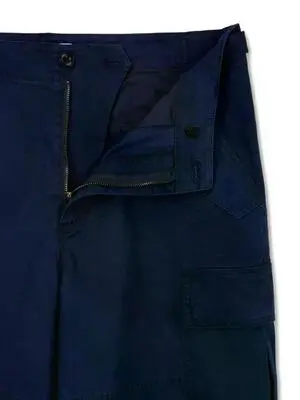 STUDIO TOMBOY Cotton Cargo Shorts - Blue