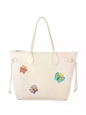 LOUIS VUITTON X Yayoi Kusama 2023 Mm Neverfull Tote Bag - Neutrals