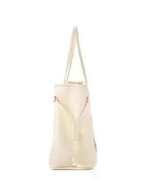 LOUIS VUITTON X Yayoi Kusama 2023 Mm Neverfull Tote Bag - Neutrals