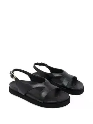 ANGEL ALARCON Cut-out Buckle-fastening Sandals